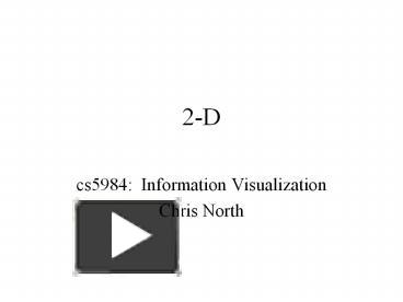 PPT – 2-D PowerPoint presentation | free to download - id: 17c01-MWYwZ