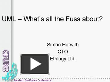PPT – UML PowerPoint presentation | free to download - id: 17c4de-ZDc1Z