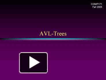 AVL-Trees presentation | free to download