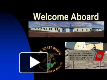 Welcome Aboard presentation | free to view