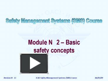 Module N 2 Basic safety concepts presentation | free to view
