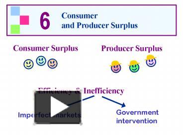 PPT – Consumer Surplus PowerPoint presentation | free to view - id ...