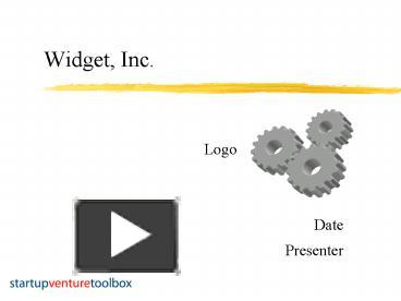 Widget, Inc' presentation | free to view