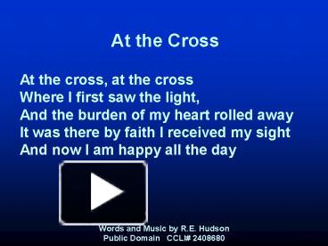 At the Cross presentation | free to download