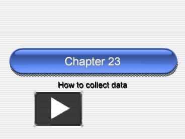PPT – How to collect data PowerPoint presentation | free to download ...
