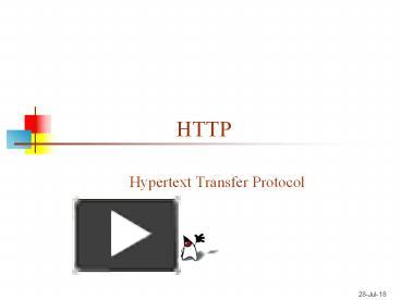 HTTP presentation | free to download
