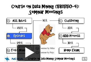PPT – Mining Sequential Patterns PowerPoint presentation | free to ...