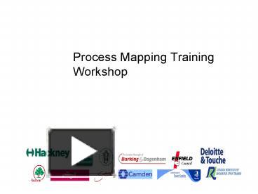 Process Mapping Training Workshop presentation | free to view