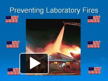 Preventing Laboratory Fires presentation | free to download