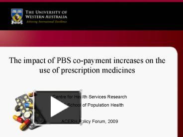 PPT – PBS Copayments Study PowerPoint presentation | free to view - id ...