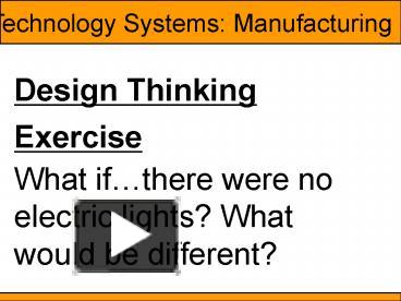 Design Thinking Exercise presentation | free to view