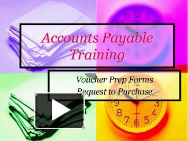 PPT – Accounts Payable Training PowerPoint presentation | free to ...