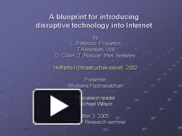 PPT – L' Peterson, Princeton PowerPoint presentation | free to download ...