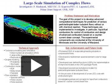 PPT – Large-Scale Simulation of Complex Flows PowerPoint presentation ...