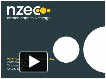 PPT – WP2: Energy Technology Perspective PowerPoint presentation | free ...