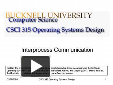 Interprocess Communication presentation | free to download