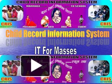 Child Record Information System presentation | free to view