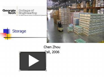 PPT – Storage PowerPoint presentation | free to view - id: 19cd7e-ZDc1Z