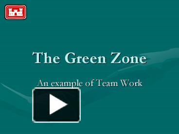 The Green Zone presentation | free to view