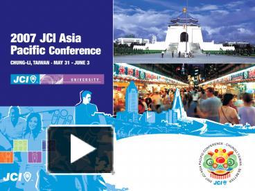 The JCI UNIVERSITY continues to be one of the most important areas of ...