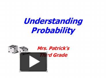 PPT – Understanding Probability PowerPoint presentation | free to view ...