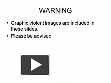 WARNING presentation | free to download