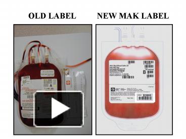 PPT – OLD LABEL NEW MAK LABEL PowerPoint presentation | free to view ...