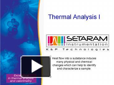 PPT – Thermal Analysis I PowerPoint presentation | free to view - id ...
