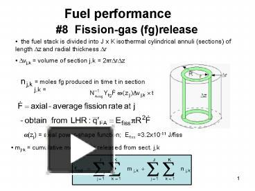 PPT – FUEL PERFORMANCE CODES PowerPoint presentation | free to view ...