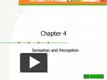 PPT – Sensation and Perception PowerPoint presentation | free to view ...
