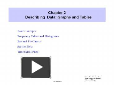 PPT – Chapter 2 Describing Data: Graphs and Tables PowerPoint ...