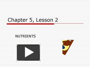 PPT – Chapter 5, Lesson 2 PowerPoint presentation | free to view - id ...