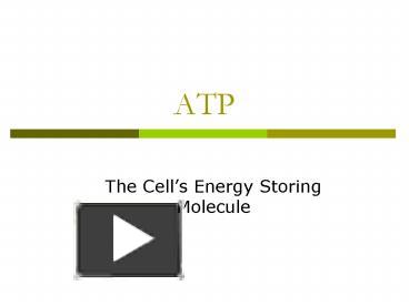 ATP presentation | free to view