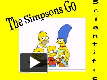 PPT – The Simpsons Go PowerPoint presentation | free to view - id ...