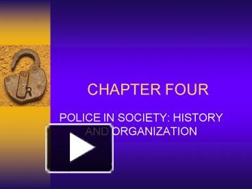 PPT – CHAPTER FOUR PowerPoint presentation | free to view - id: 1a84f-YjQxY