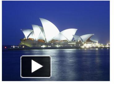Sydneys Opera House presentation | free to view