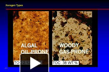 Kerogen Types presentation | free to view