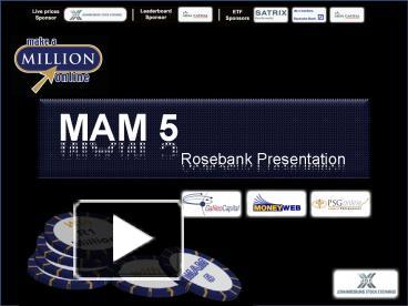 PPT – MAM 5 PowerPoint presentation | free to view - id: 1a8c90-ZDc1Z