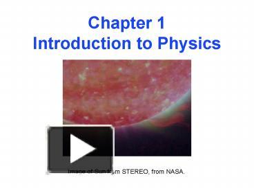 PPT – Introduction to Physics PowerPoint presentation | free to view ...