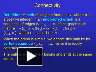 PPT – Connectivity PowerPoint presentation | free to view - id: 1a92e9 ...