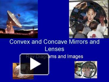 Convex and Concave Mirrors and Lenses presentation | free to view