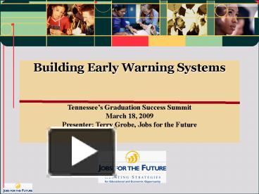 Building Early Warning Systems presentation | free to view