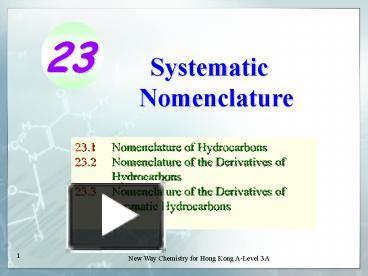 PPT – Systematic Nomenclature PowerPoint presentation | free to view ...