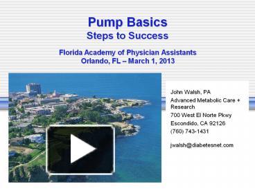 PPT – Pump Basics Steps to Success PowerPoint presentation | free to ...