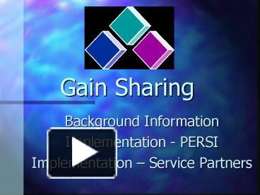Gain Sharing presentation | free to view