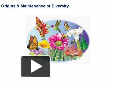 PPT – Origins PowerPoint presentation | free to view - id: 1aba5d-ZDkxY