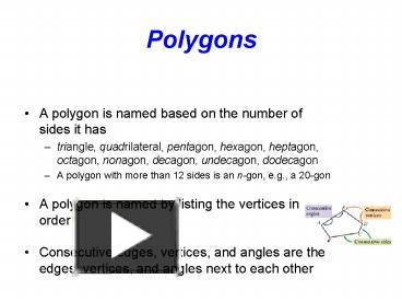 PPT – Polygons PowerPoint presentation | free to view - id: 1abd9c-ZDc1Z