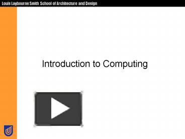 PPT – Introduction to Computing PowerPoint presentation | free to view ...