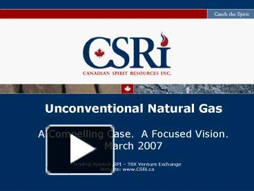 PPT – Trading Symbol: SPI PowerPoint presentation | free to download ...