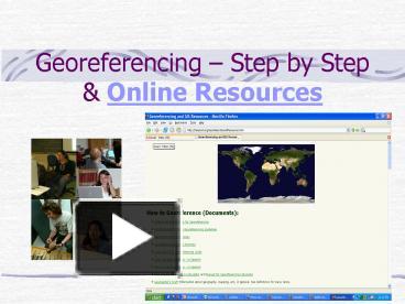 Georeferencing Step by Step presentation | free to view